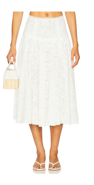 For Love & Lemons - Daisy Lace Midi Skirt