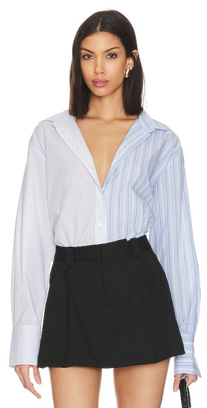FRAME - Le Mix Oversized Shirt