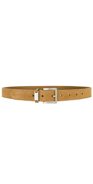 FRAME - The Suede Square Buckle Belt