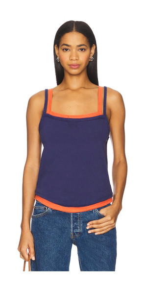 Free People - x We The Free Twofer Tank In Indigo Combo