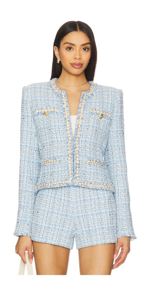 Generation Love - Betsy Buttoned Tweed Blazer