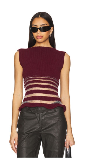 George Trochopoulos - Half Stripe Top