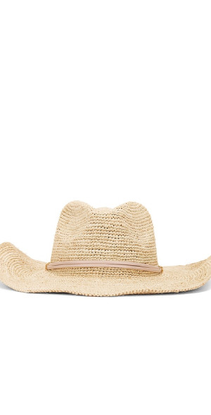 Hat Attack - Raffia Crochet Continental