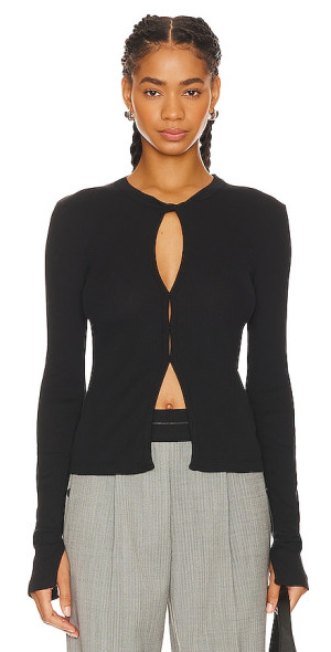 Helmut Lang - Base Rib Long Sleeve Top