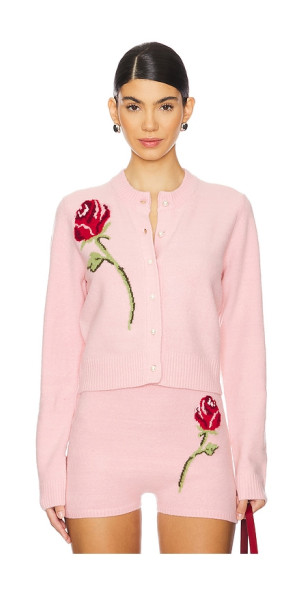 Kitri - Ginnie Rose Embroidered Cardigan