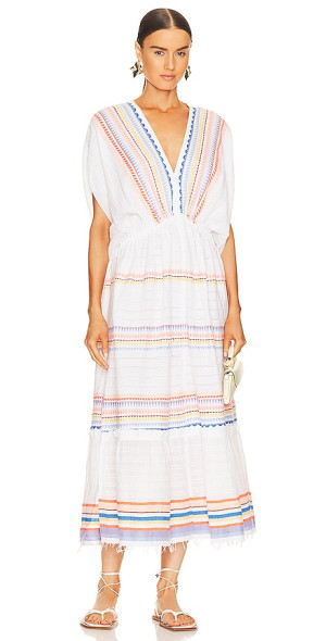 Lemlem - Bekah Plunge Neck Dress