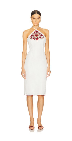 LOBA - Maria Embroidered Dress