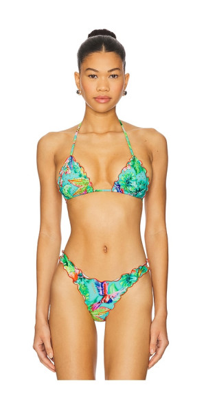 Luli Fama - Caribbean Fantasy Triangle Bikini Top