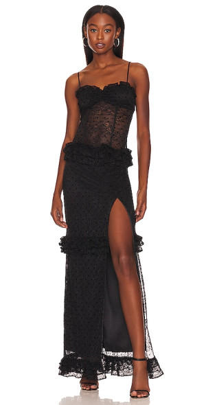 MAJORELLE - Sienna Lace Gown