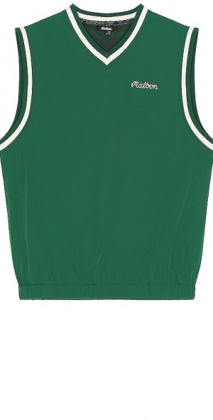 Malbon Golf - Evergreen Nylon Vest