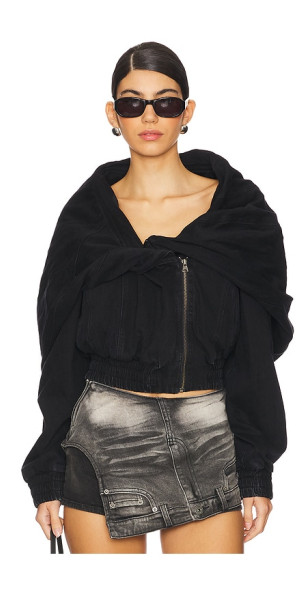 MARRKNULL - Turndown Denim Jacket