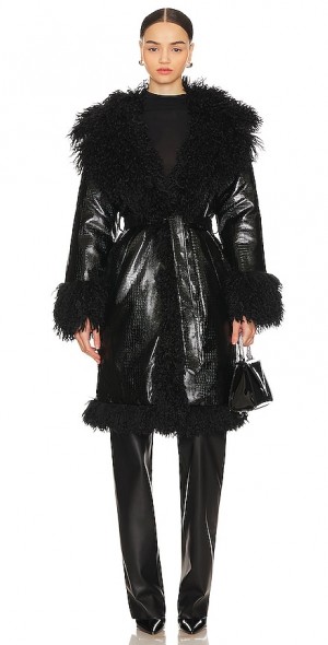 OW Collection - Freya Faux Fur Coat