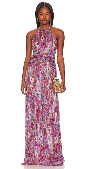 PatBO - Halter Neck Maxi Dress