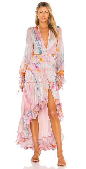 ROCOCO SAND - Davina High Low Dress