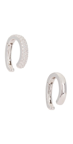 SHASHI - Pave Ford Ear Cuff