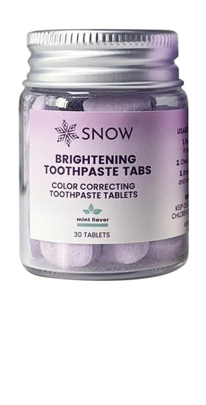 SNOW - Brightening Toothpaste Tablets