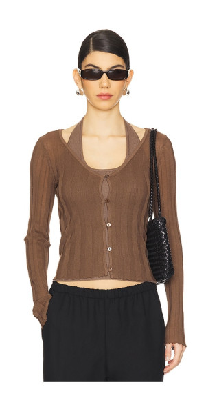 SOVERE - Duality Knit Cardi Set