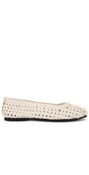 St. Agni - Macrame Mesh Ballet Flats