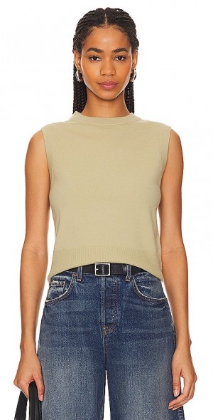 Vince - Crew Neck Shell Top