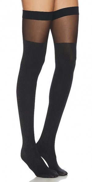 Wolford - Shiny Sheer Stay Up Tights