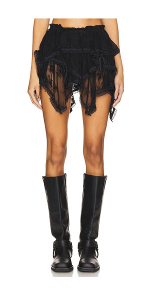 Yuhan Wang - Lace Tiered Skirt