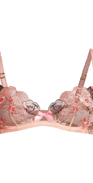Agent Provocateur - Women's Zuri Embroidered Plunge Underwire Bra