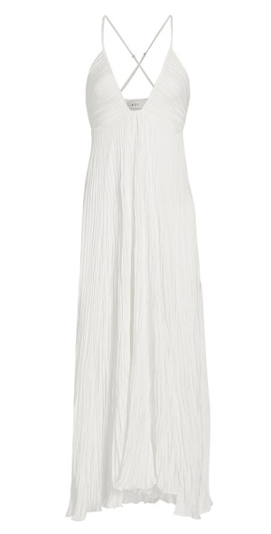 A.L.C. - Women's Angelina Pleated Midi-Dress