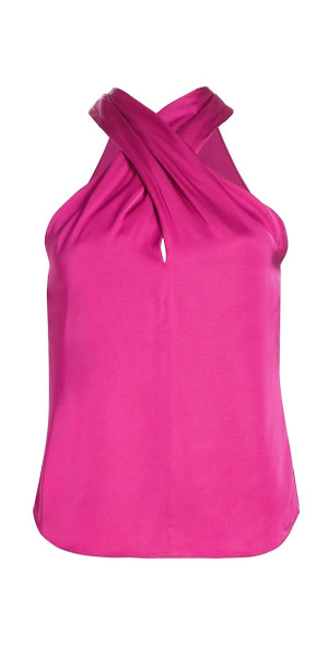 A.L.C. - Women's Miranda Cross-Over Halter Top