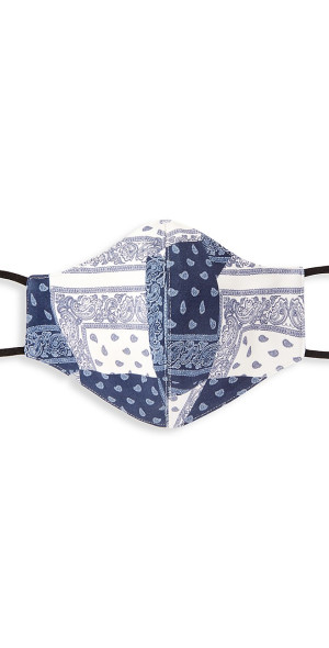 Alice + Olivia - Women's Abbi Structured Jersey Face Mask