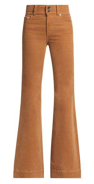 Alice + Olivia - Women's Beautiful High-Rise Bell Bottom Pants