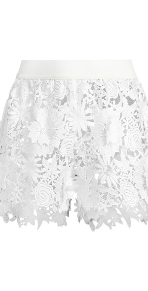 Andine - Women's Eliana Guipure Lace Shorts