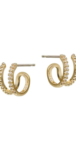 Anzie - Women's X Mel Soldera 14K Yellow Gold & 0.70 TCW Diamond Huggie ...