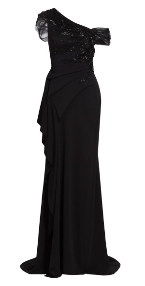 Atelier Prabal Gurung - Women's Imogen Beaded Off-the-Shoulder Column Gown