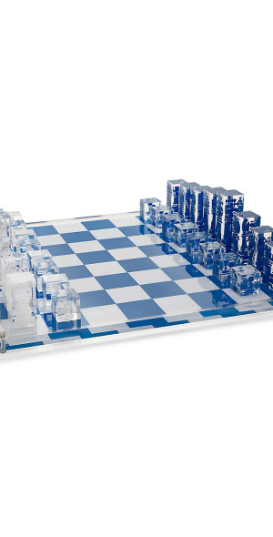 Aurosi - Two-Tone Acrylic Chess Set