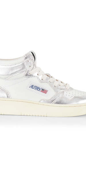 Autry - Women's Medalist Leather Mid-Top Sneakers