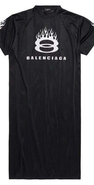 Balenciaga - Women's Burning Unity T-Shirt Maxi Dress