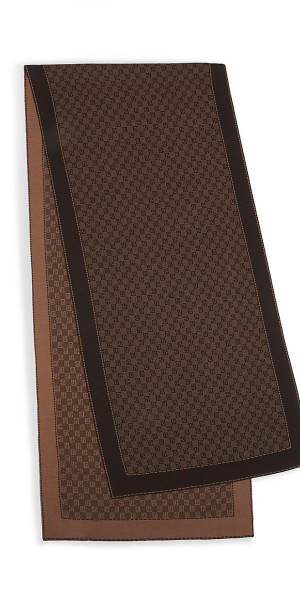 Balmain - Women's Mini Monogram Wool Scarf