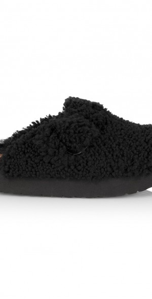 Birkenstock - Women's Boston Big Buckle Platform Teddy Clogs