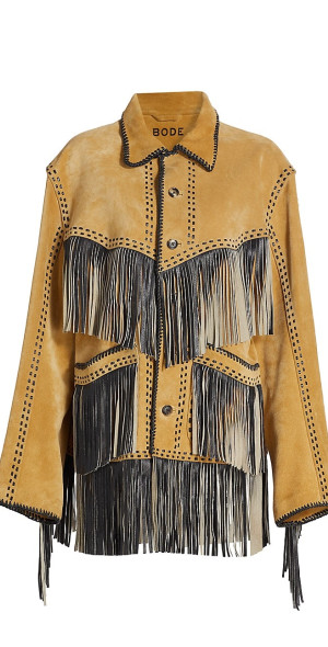 Bode - Women's Duo Appalachian Suede Jacket