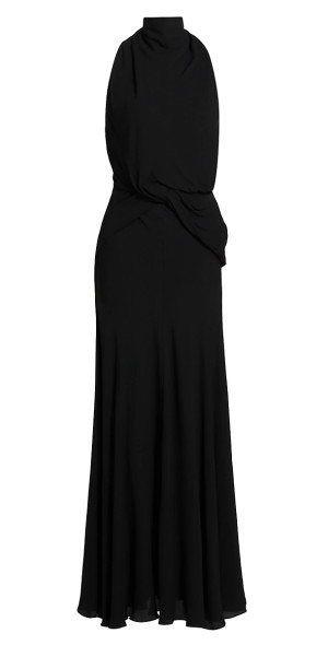 Brandon Maxwell - Women's Valerie Draped Halter Gown