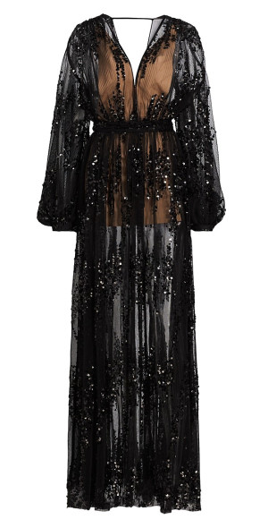 Bronx and Banco - Women's Amber Zoe Embellished Tulle Gown