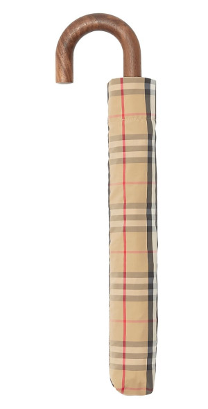 Burberry - Check Folding Umbrella