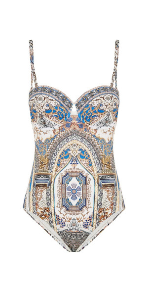 Camilla - Women's Make Me Your Mosiac Underwire One-Piece Swimsuit