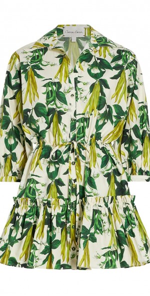 Cara Cara - Women's Robin Cotton Drawstring Minidress