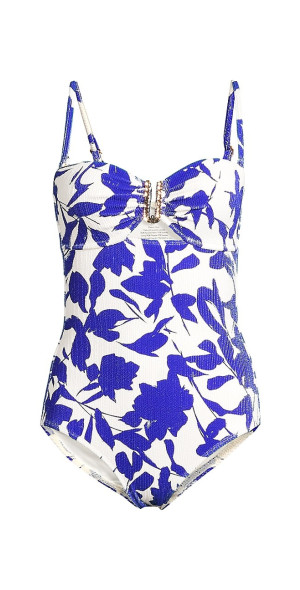 Change of Scenery - Women's Lisa Moraea Garden One-Piece Swimsuit