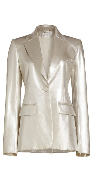 Chloé - Women's Metallic Silk Blazer