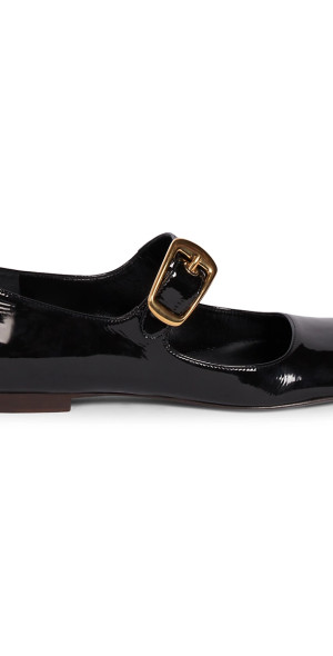 Chloé - Women's Polly Patent Leather Mary Jane Flats