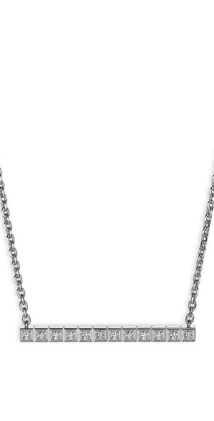 Chopard - Collier Ice Cube 18K White Gold & Diamond Necklace