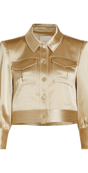 Cinq à Sept - Women's Jenson Satin Crop Jacket