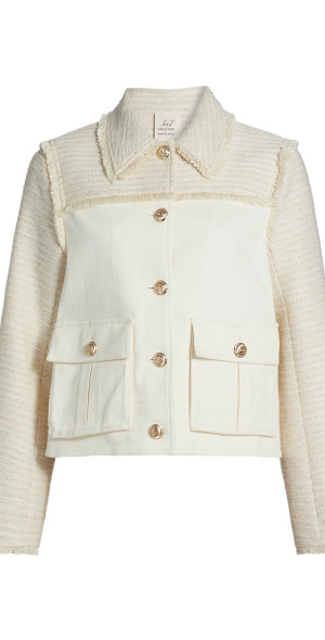 Cinq à Sept - Women's Liliana Braided Tweed Jacket